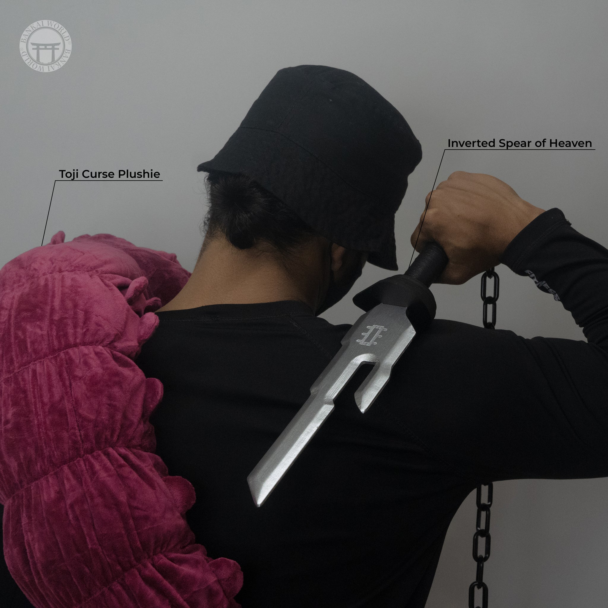 Toji Weapon + Plushie combo