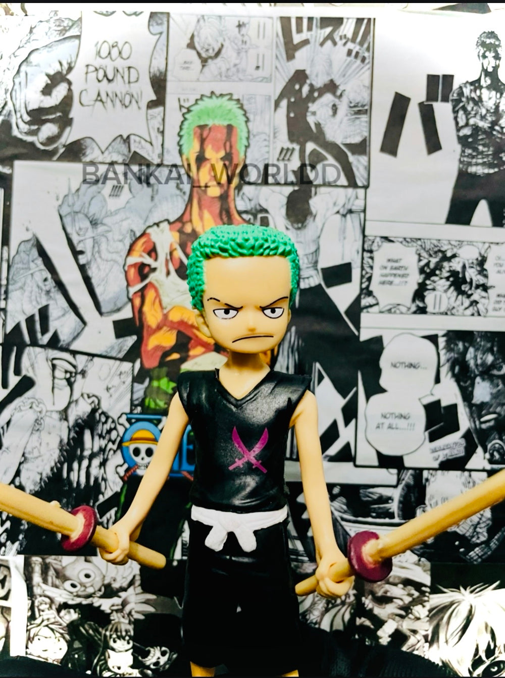 Younger Roronoa Zoro Action Figure
